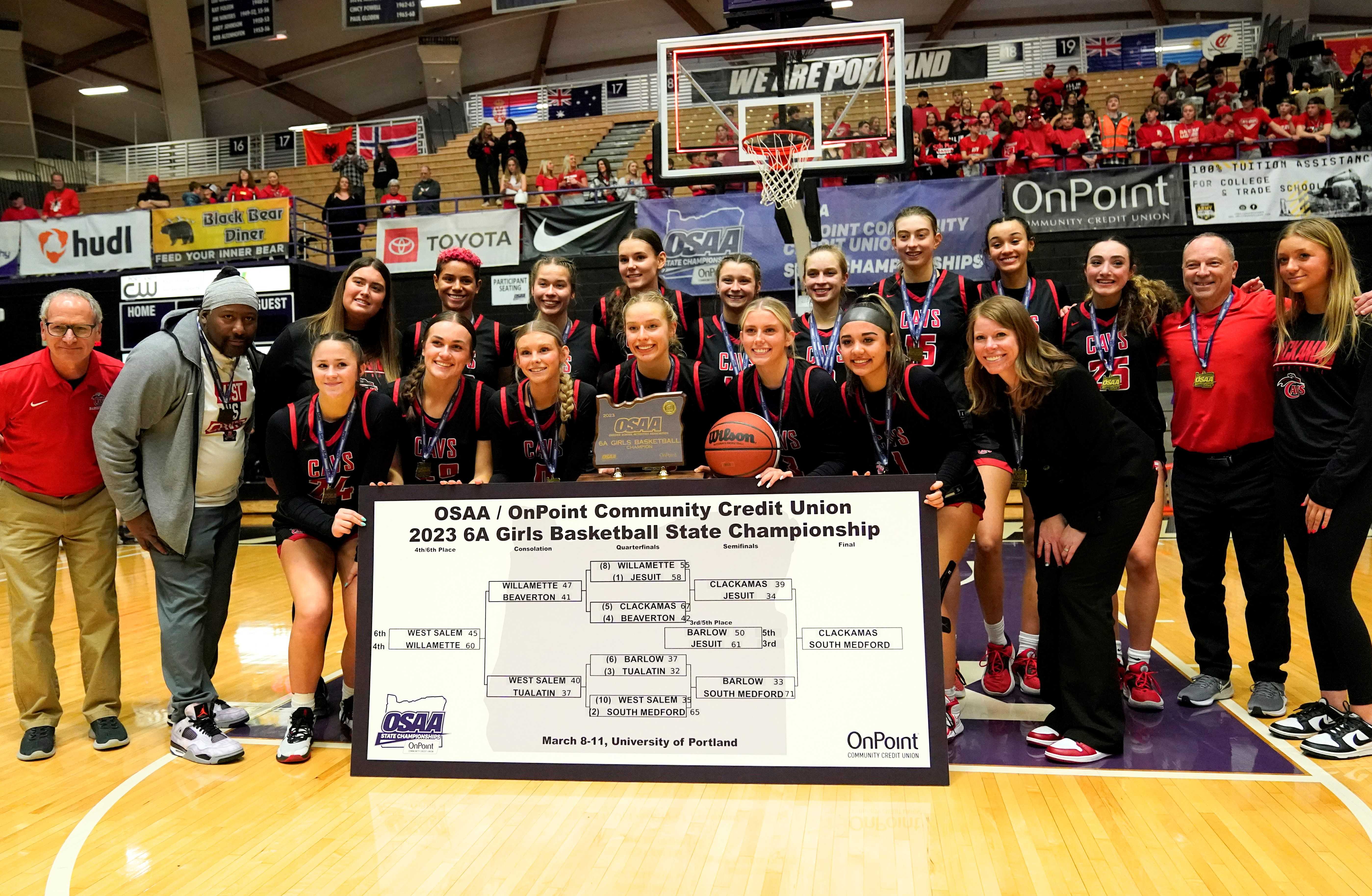 OSAAtoday - 6A girls basketball final: Clackamas claims first title
