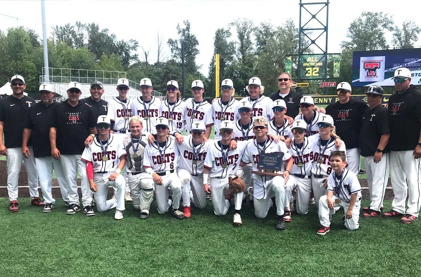 OSAAtoday - 5A baseball final: Saunders, Thurston complete repeat